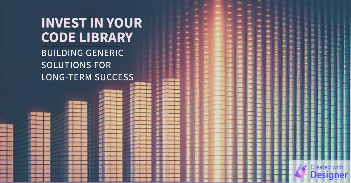 4 Keys to Building Generic Solutions in Code