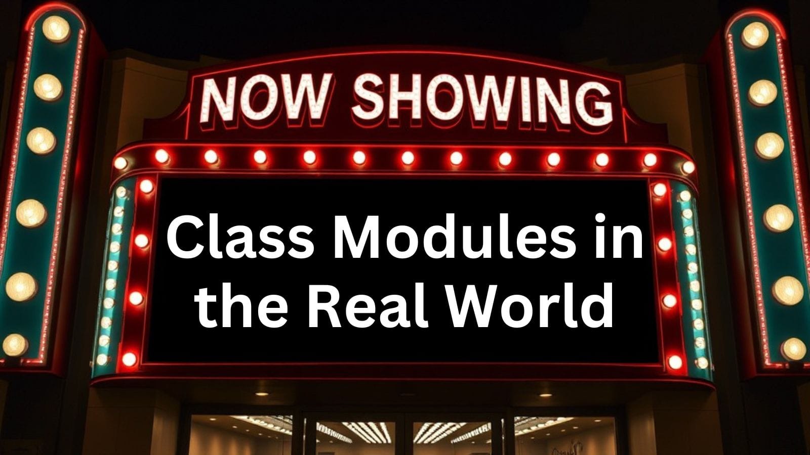 Using Class Modules in the Real World with Anders Ebro