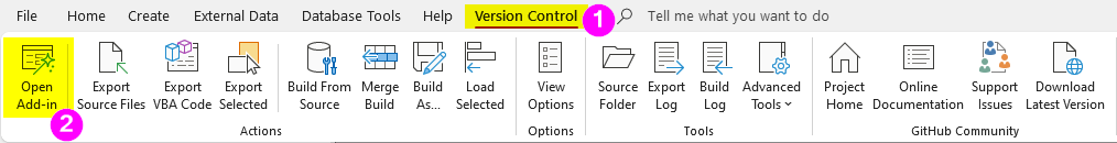 Installing the Access Version Control Add-in: Step-by-Step