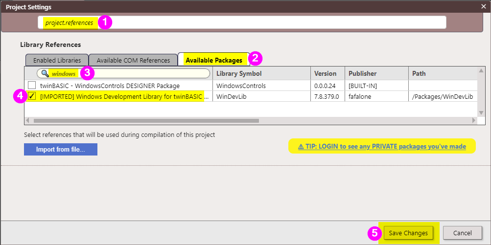 WinDevLib: A Better Way to Call Windows API Functions in twinBASIC