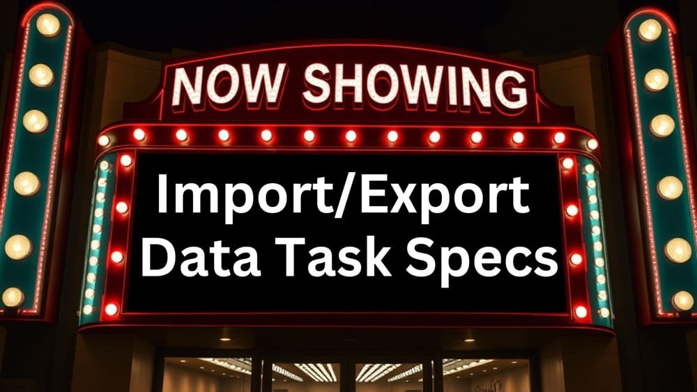 IMEX DataTask Specifications and Extended File Properties with Colin ...