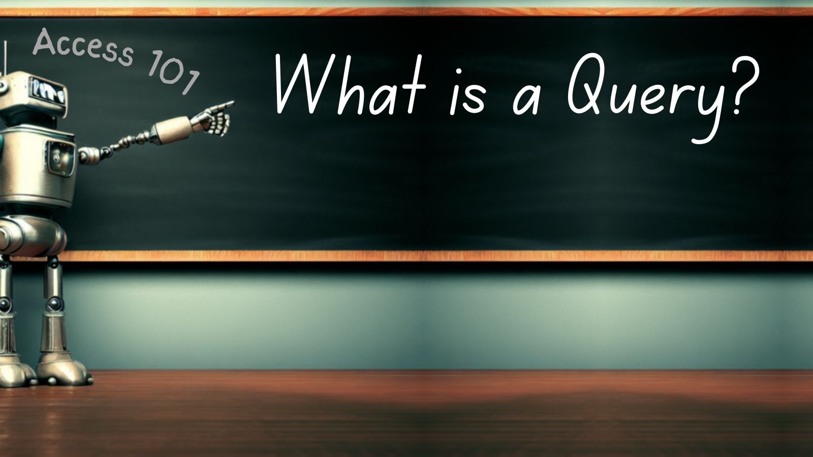 Access 101 What Is A Query In Access 