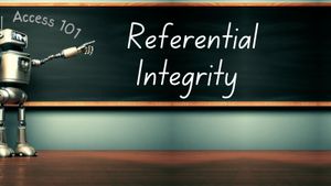 Access 101: Referential Integrity