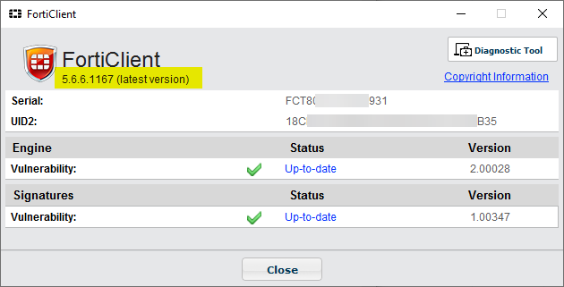 BUG ALERT: FortiClient VPN and Windows Update KB5018410