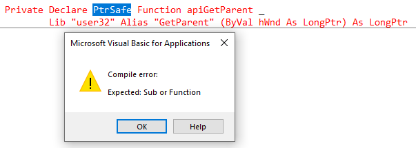 Dropping `#If VBA7 Then` From API Declares
