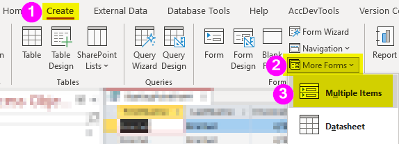 Use Dcount To Make Editable Continuous Forms With Hidden Duplicate Values