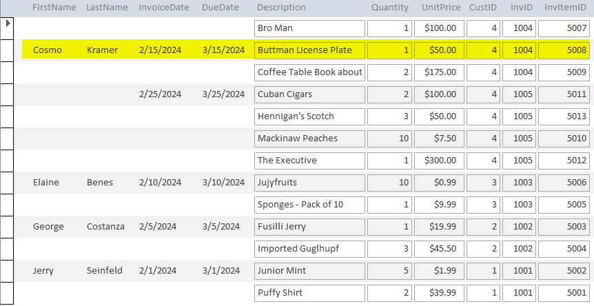 Triggering Cache Invalidation on the Hidden Duplicate Values Form